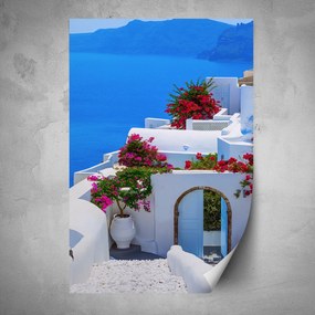 Plakát - Řecká architektura (80x120 cm) - PopyDesign