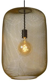 Lucide 45385/35/02 - Lustr na lanku MESH 1xE27/40W/230V mosaz