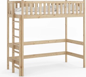 Rkids | Vyvýšená postel Livo 80x180 Přírodní
