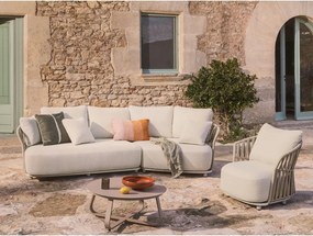 Béžová/taupe zahradní modulární pohovka 167 cm Osani – Kave Home
