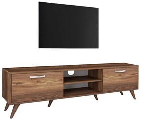 Designový TV stolek Einya 180 cm vzor ořech