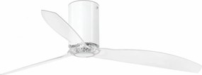 FARO 32038 MINI TUBE FAN, bílá/transparentní, stropní ventilátor s DC motorem - FARO
