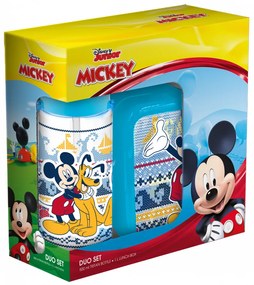 Dětský svačinový set, Mickey Mouse, Disney, 2ks