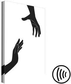 Obraz Černobílý příběh (1-dílný) - Emoce na dosah ruky