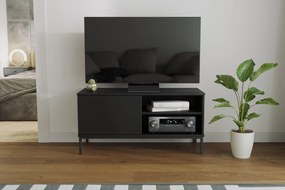 GAB TV stolek QUER RTV 1D, Černá 100 cm