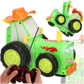 Creative Corner Traktor RC traktor skákání taneční zvuk zelený