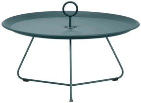 OnaDnes -20% Tmavě zelený kovový konferenční stolek HOUE Eyelet 70 cm