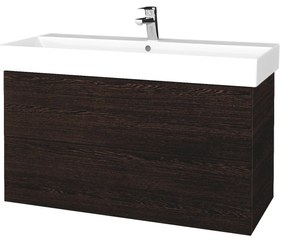 Dřevojas Koupelnová skříň VARIANTE SZZ2 100 Varianta: D08 Wenge / D08 Wenge