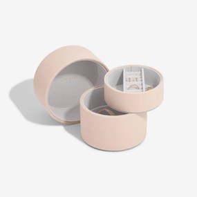 Stackers, Kulátá šperkovnice Blush Bedside | růžová 75674