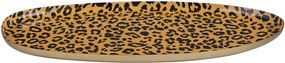Butlers MONTEVERDE Dekorační podnos leopard 37 x 21 cm