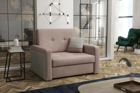 FN Rozkládací křeslo Vivian Mel I růžová/šedá