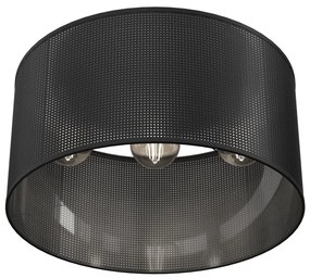 Luminex | Lustr přisazený LOFT SHADE 3xE27/60W/230V černá | LU5233