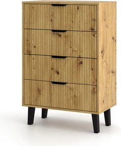 Komoda Borg Duo 4Š dub artisan