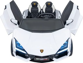 Elektrické autíčko Lamborghini Revuelto XL bílé