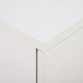 HOMCOM Mobilní TV Stánek Dřevěný Kancelářský Regál S Kolíčky a 2 Dveřmi 60x35x65cm