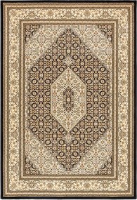 Kusový koberec Ragolle Da Vinci 57177 6223 krémový černý Rozměr: 200x290 cm