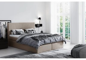 Kontinentální postel Malwa, Rozměr postele: 200 x 200 cm, Barva:: Velluto 3