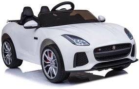 Elektrické autíčko Jaguar F-Type bílé