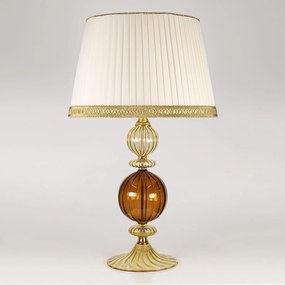Luxusní stolní lampa ELEGANTE TL 04-PB - ARTGLASS