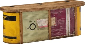 vidaXL Úložná lavice/příborník 120x30x40 cm masivní recyklované dřevo [352782]