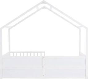 Postel Montessori BIANKA 90x200, masiv bílá Kondela 0000396817