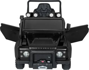 Elektrické autíčko Land Rover Defender 110 SVX černé
