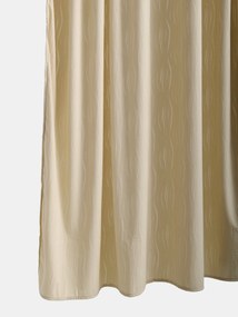 Sinsay - Závěs na řasící pásce s vlnitým vzorem - béžová