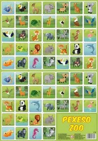 RAPPA Pexeso ZOO / 32 dvojic / 64 kartiček