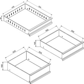 Dílenský pracovní stůl GD, 5 zásuvek, smrk + oboustranně dýhovaná smrková překližka, 5 zásuvek, 1 skříňka, 1190 x 600 x 850 mm, grafit / červená