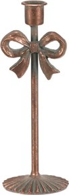Kovový svícen 22 cm měděný FUP566-M