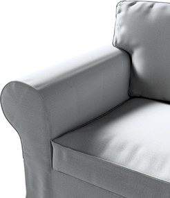 Potah na křeslo IKEA Ektorp barva šedá látka sametová