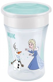 Dětský hrníček Mini Magic NUK 360° s víčkem Frozen Elsa 230 ml Barva: zelená