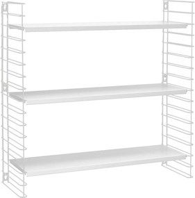 XXXLutz NÁSTĚNNÝ REGÁL, bílá, 70/68/21 cm Metaltex - Nástěnné police - 003188086601