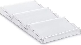 Zeller Present Organizér na kořenky do šuplíku, schůdky 2ks COMPACTA - 41,3 x 19,5–38 x 3,2 cm