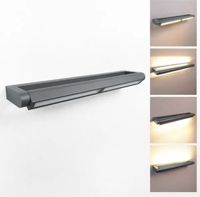 Brilagi -LED Venkovní nástěnné svítidlo SALERNO LED/24W/230V 66 cm antracit IP65