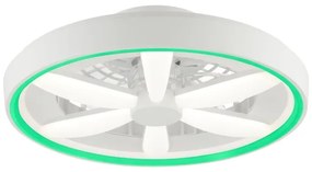 Brilliant - LED RGBW Stropní ventilátor se světlem GAIANO LED/48W/230V bílá + DO
