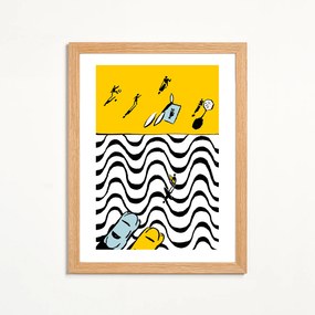 Jan Laštovička | Copacabana Rám: Černý, Velikost: 40 x 30 cm
