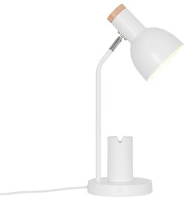 Nordlux - Stolní lampa DEVONE 1xE27/15W/230V bílá