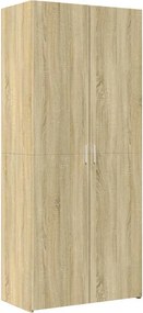 Úzká úložná dub sonoma 80x42,5x225 cm kompozitní dřevo 3281352