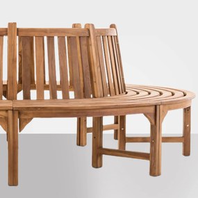 Lavice kolem stromu Novum kulatý 250 cm – teaková