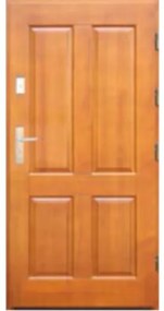 Archo - Venkovní vchodové dřevěné dveře Deskové DP-14 105030