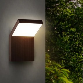 BRILAGI - LED Venkovní nástěnné svítidlo RIANO LED/8W/230V hnědá IP65