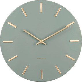 Nástěnné hodiny Charm 30 cm zelené