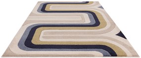 Tribeca Design Kusový koberec Furla Contour Blue Rozměry: 160x230 cm