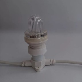 LED žárovka FLASH, ledově bílá, patice E27, IP44