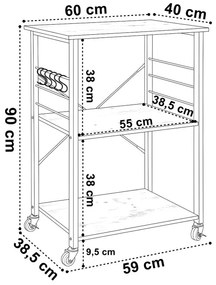 Pojízdný regál SAMBOR