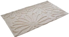 Kusový koberec Gözze Blume / 60 x 100 cm / 100% PE / krémová