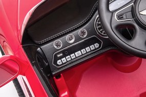 LEAN CARS Elektrické autíčko Bentley Mulsanne červené lakované