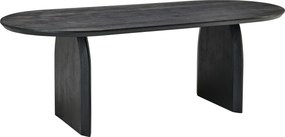 XXXLutz JÍDELNÍ STŮL, mangové dřevo, černá, 220/100/76 cm MID.YOU - Jídelní stoly - 000729000801