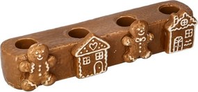 Keramický adventní svícen s vánočním motivem Vinterby – Dakls